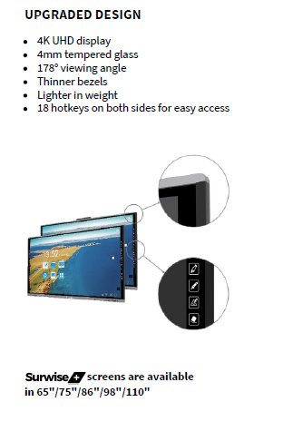 Surwise (HS-65IW-L03PA) - Vertx Pro Electronics Trading LLC
